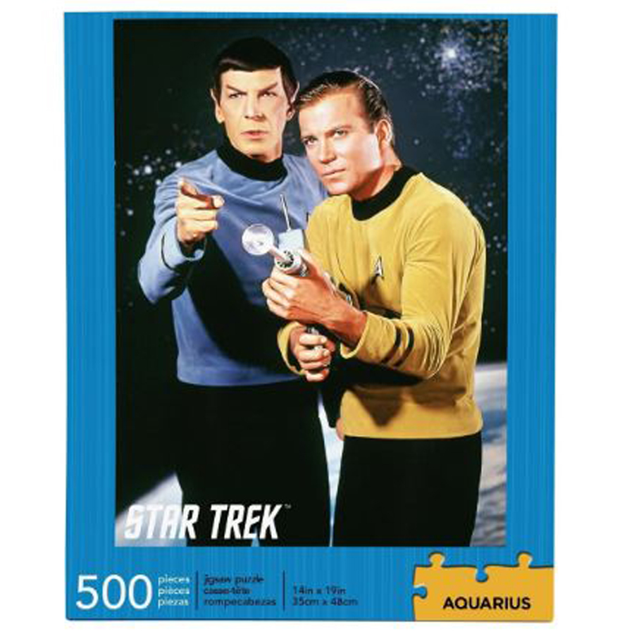 Kirk & Spock 500 Piece Puzzle | The Music Box Company