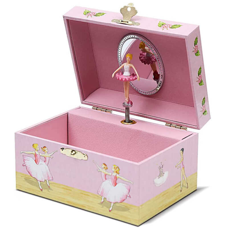 Heart Shaped Musical Ballet Box | The Music Box Company