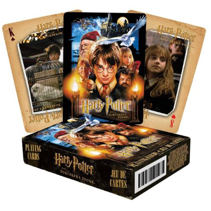 Harry Potter Sorcerer’s Stone Playing Cards | The Music Box Company