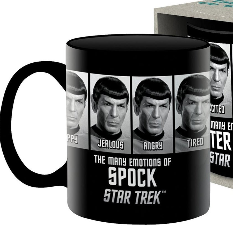 The Many Emotions of Spock – Mug | The Music Box Company