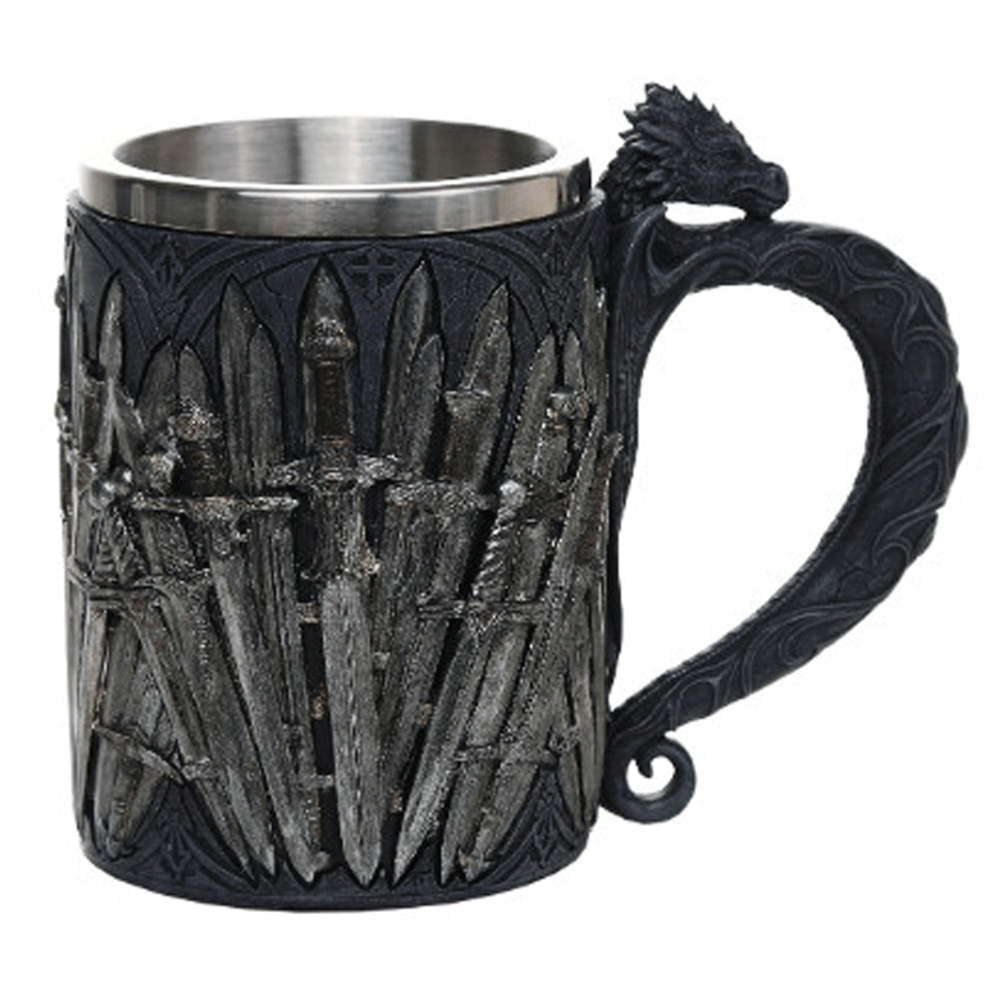 Medieval Dragon Swords Mug | The Music Box Company
