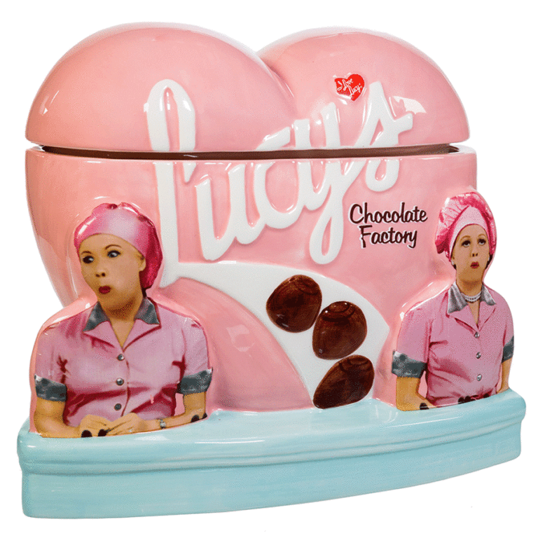 I Love Lucy® Chocolate Factory Cookie Jar | The Music Box Company