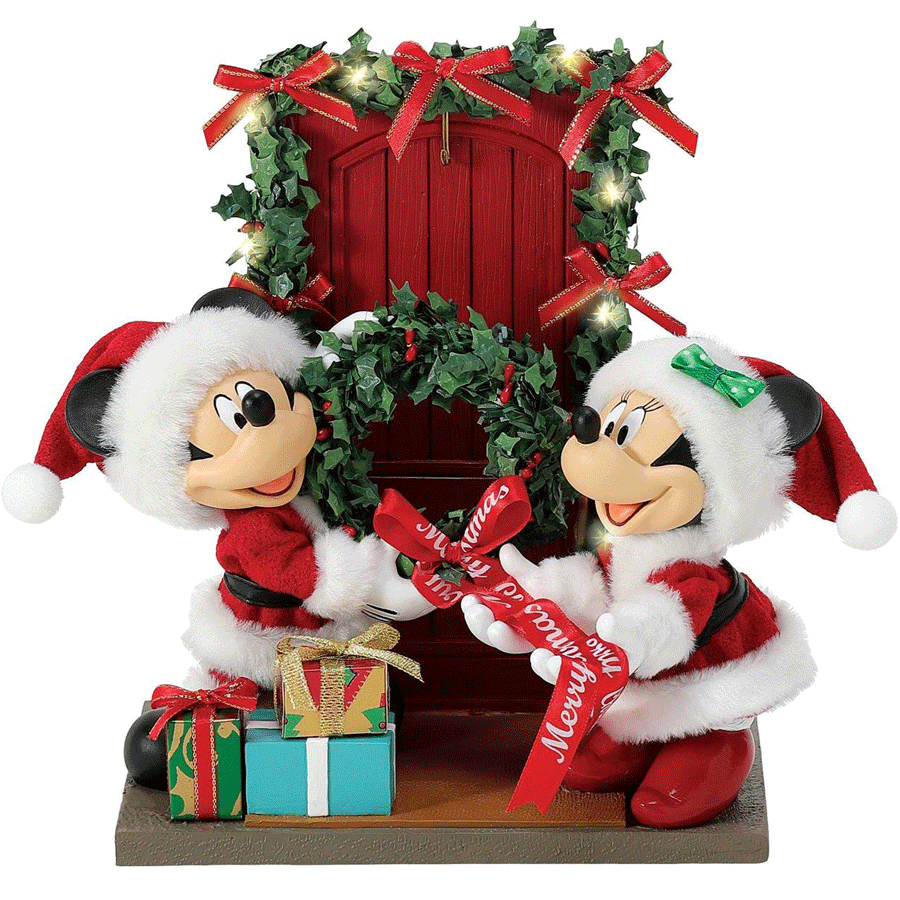 Mickey and Minnie – Front Door Décor | The Music Box Company