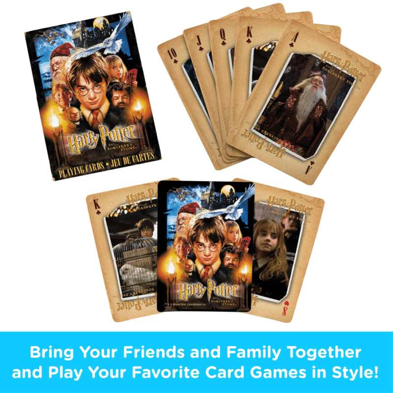 Harry Potter Sorcerer’s Stone Playing Cards | The Music Box Company