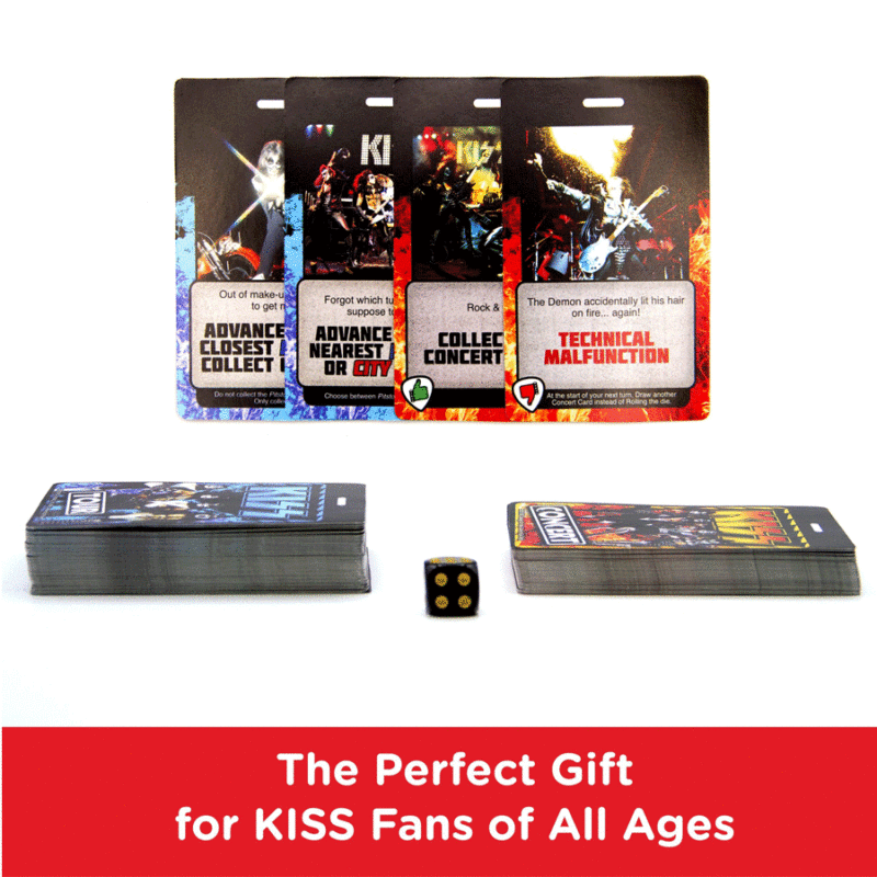 KISS Tour Board Game | The Music Box Company
