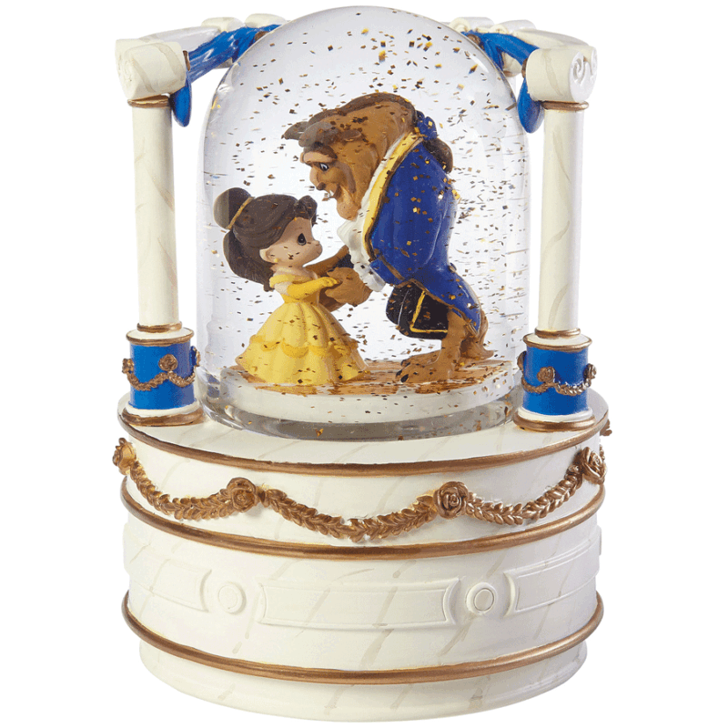 Belle and Beast Musical Snow Globe | The Music Box Company