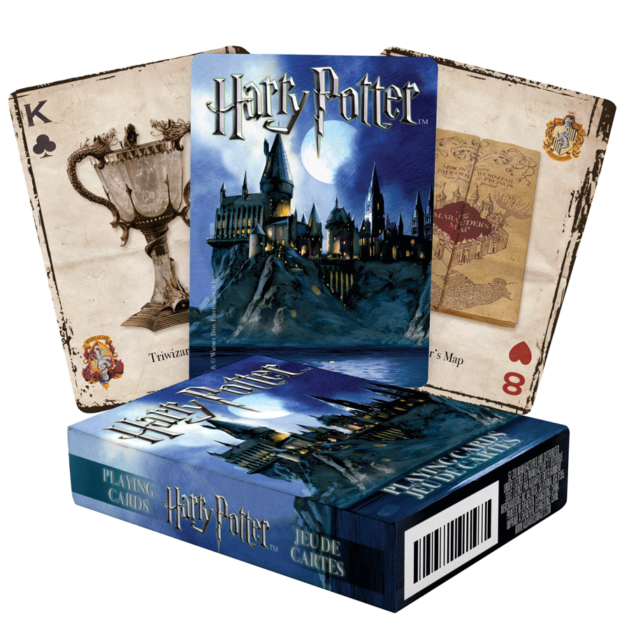 Harry Potter – Hogwarts Playing Cards | The Music Box Company
