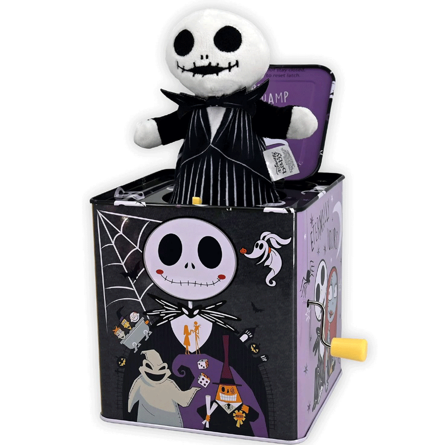 Jack Skellington Musical Jack in the Box | The Music Box Company