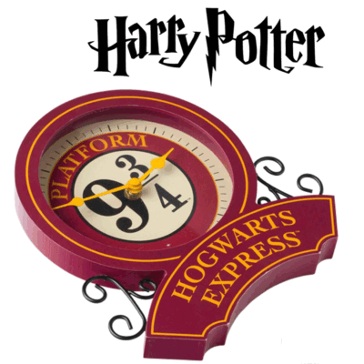 Harry Potter Platform 9 3/4 Wall Clock | The Music Box Company