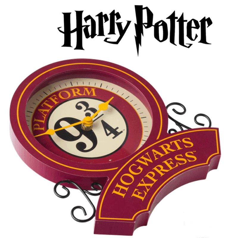 Harry Potter Platform 9 3/4 Wall Clock | The Music Box Company