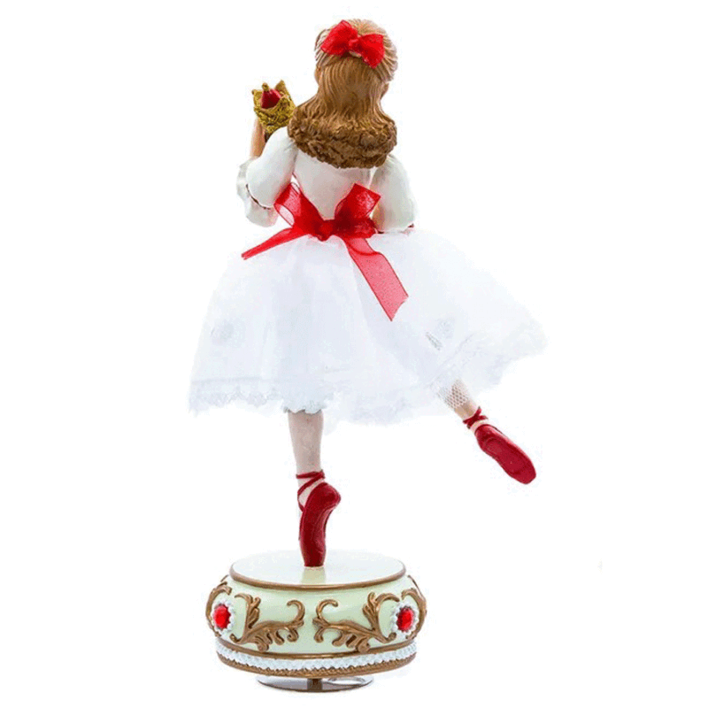 Large Musical Clara With Nutcracker | The Music Box Company