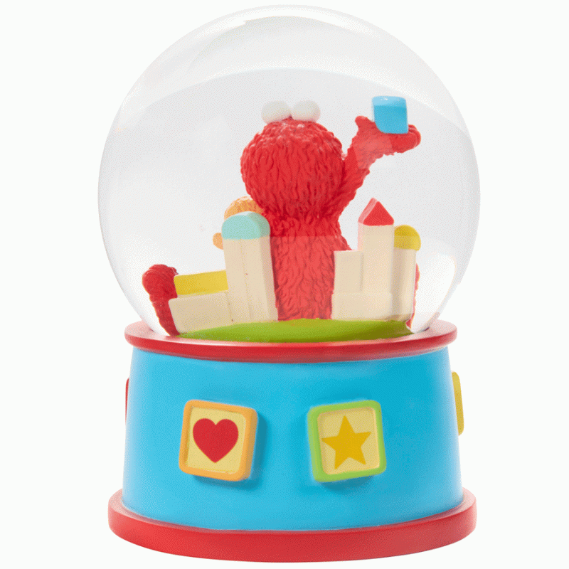 Elmo’s Playtime Musical Snow Globe | The Music Box Company